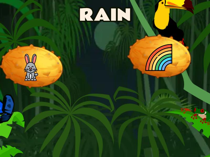 LETTER R01 - Flying fruit