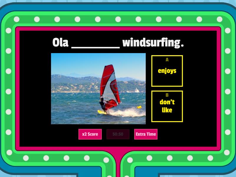 Enjoy/like - Gameshow quiz