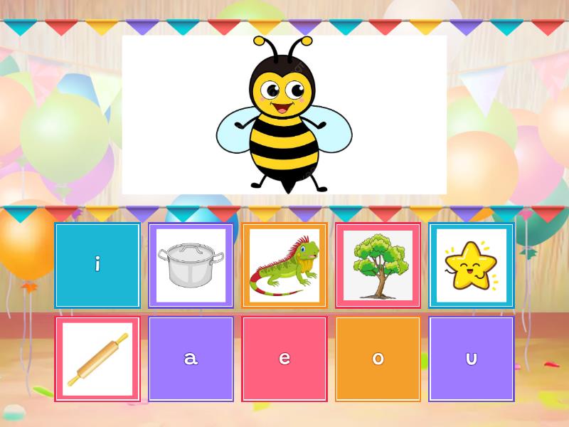 vocales - Cada oveja con su pareja