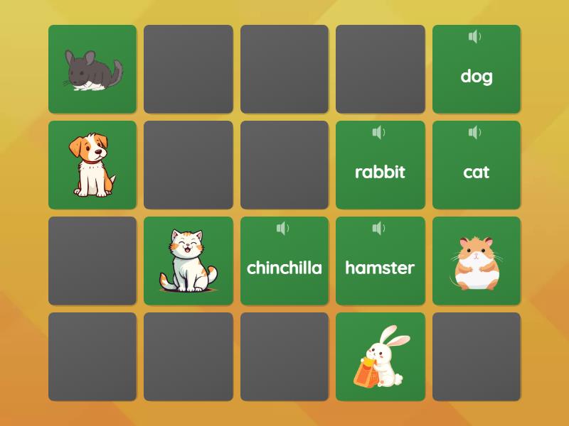 Pets - Matching pairs