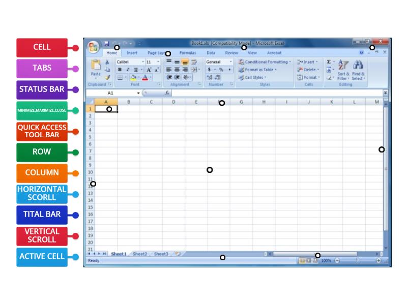 MS EXCEL DOCUMENT - Labelled diagram