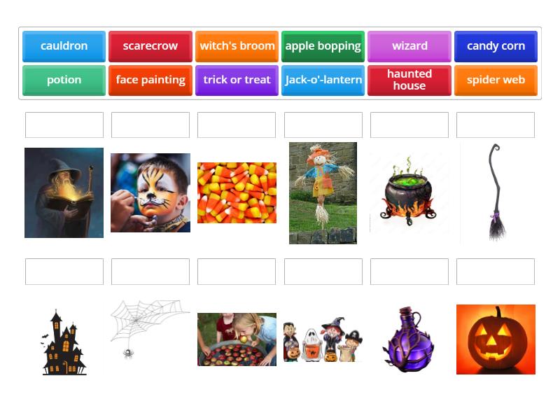 Halloween - Match up