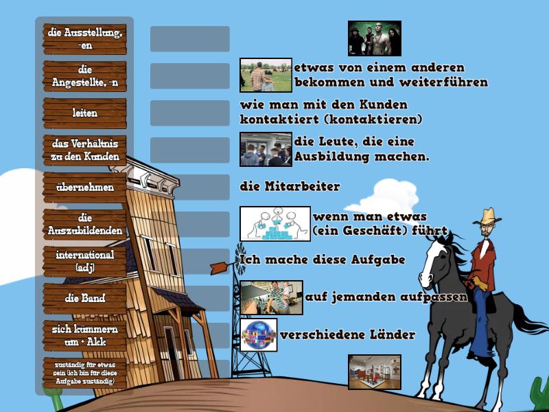 Wortschatz A2.2 Lek 12 (Teil 2) - Une las parejas