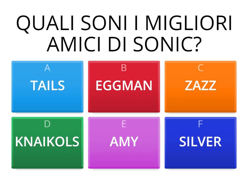 SONIC - Quiz
