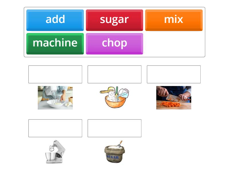 makingice cream - Match up