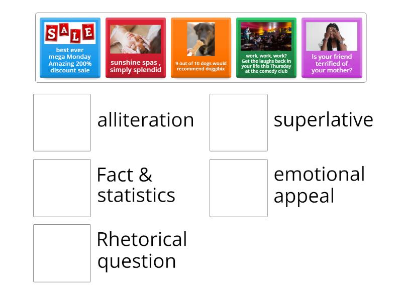 Features at word level - Analysing unseen texts - Match up