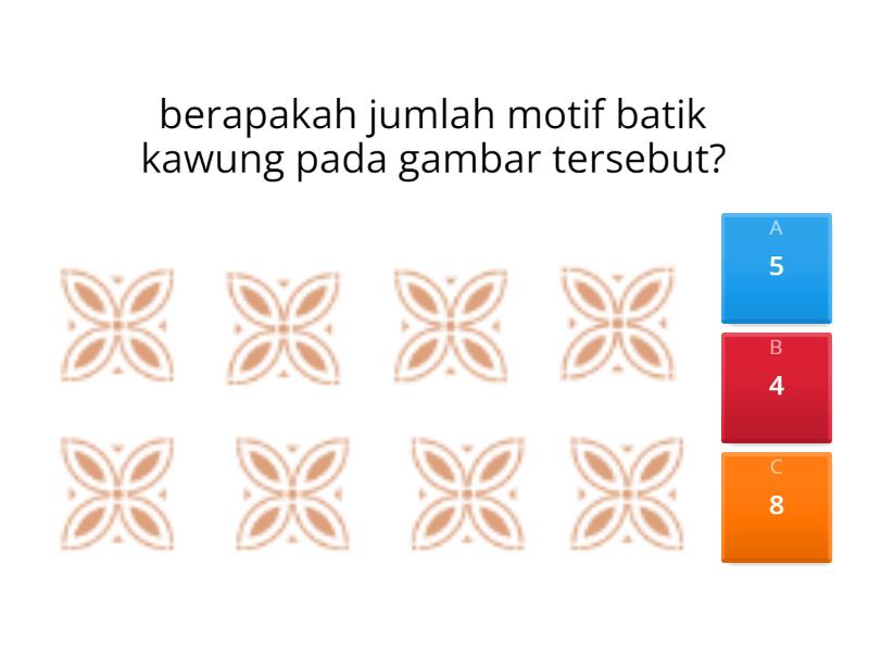 MENGENAL BILANGAN KELAS 1 SD - Quiz