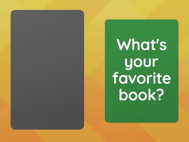 Find something in common - Speaking cards