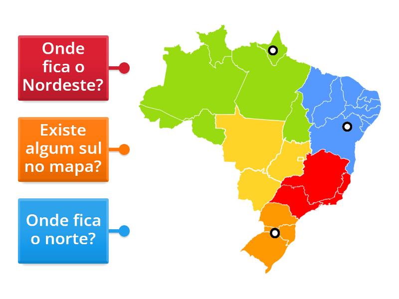 Geografia do Brasil - Labelled diagram