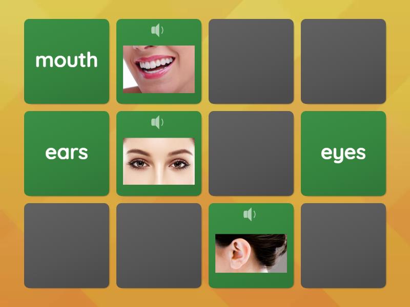 My face (memory) - Matching pairs