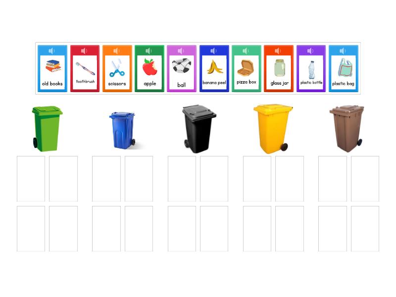Earth Day: Recycle - Group sort
