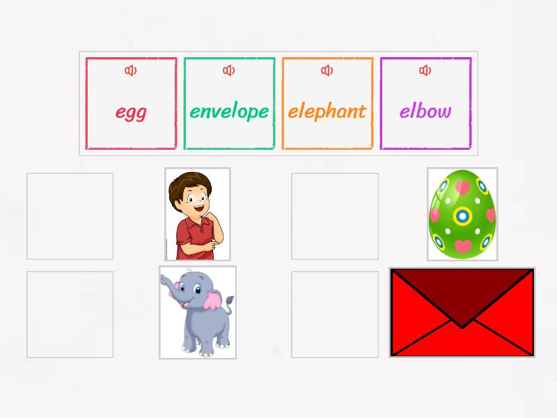 Oxford phonics (e) - Match up
