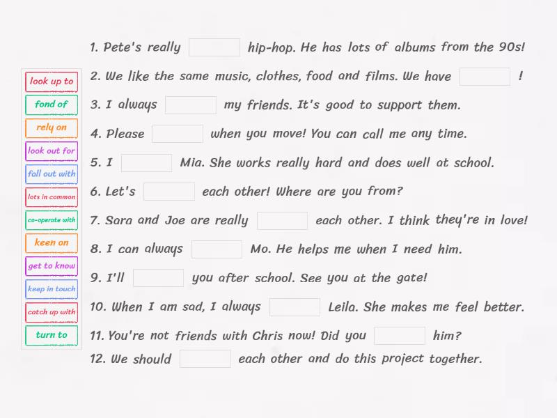 lv b1 u2 l6 - Complete the sentence