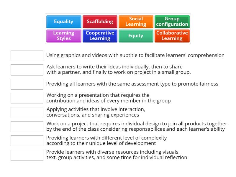 Social Learning - Match up