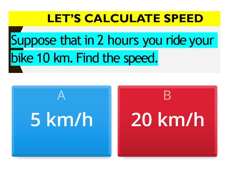 SPEED - Quiz
