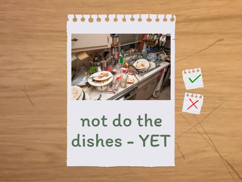 Level 3 Present Perfect just/already/yet - Flash cards