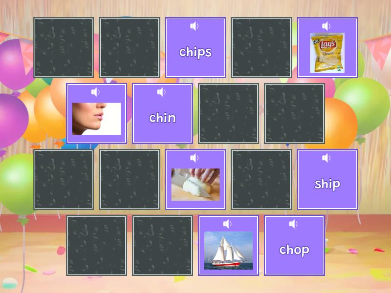 ch Digraph - Matching pairs