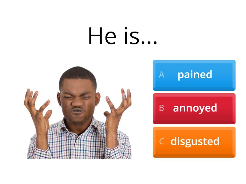 Guess the emotion - Cuestionario