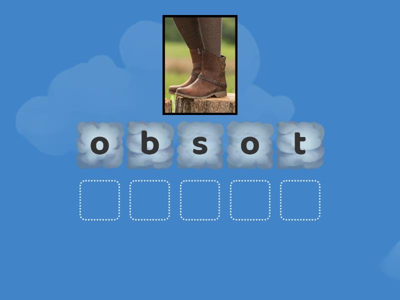 GG1 un.2 my things - Anagram