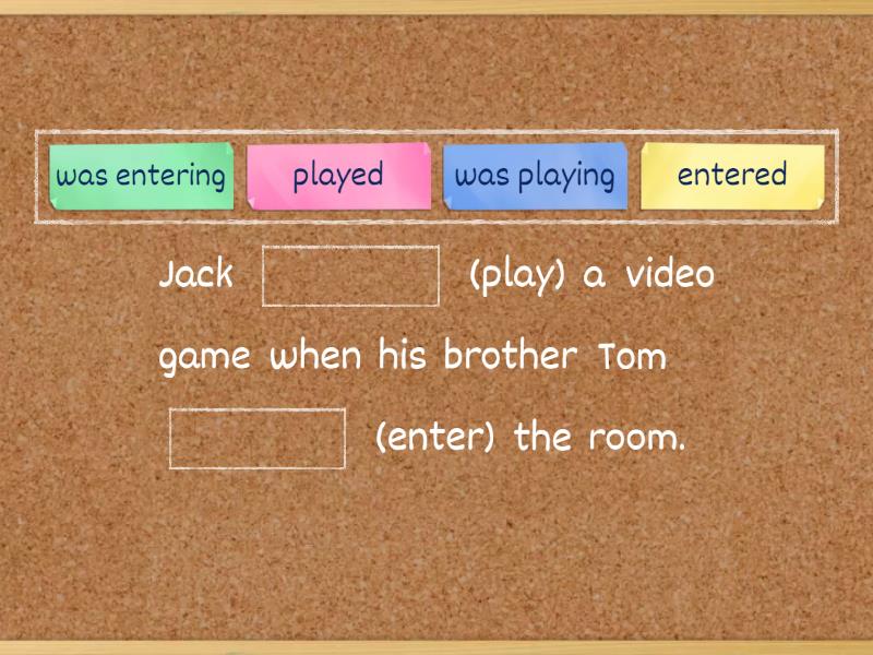 Exercise 3. - Missing word