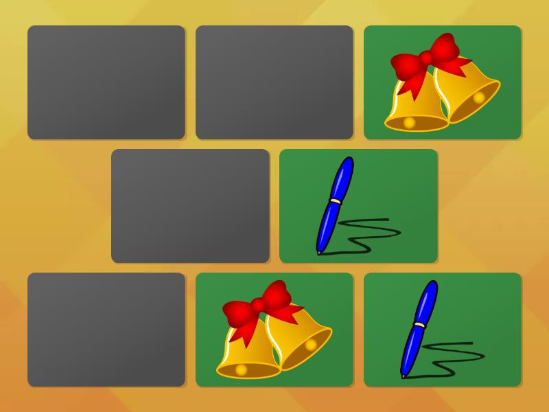 Grade 1(1,2,3) - Matching pairs