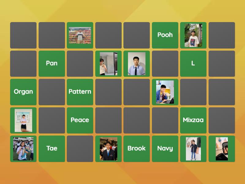(V2) M1R2 - Name & Picture Matching Game - Matching pairs