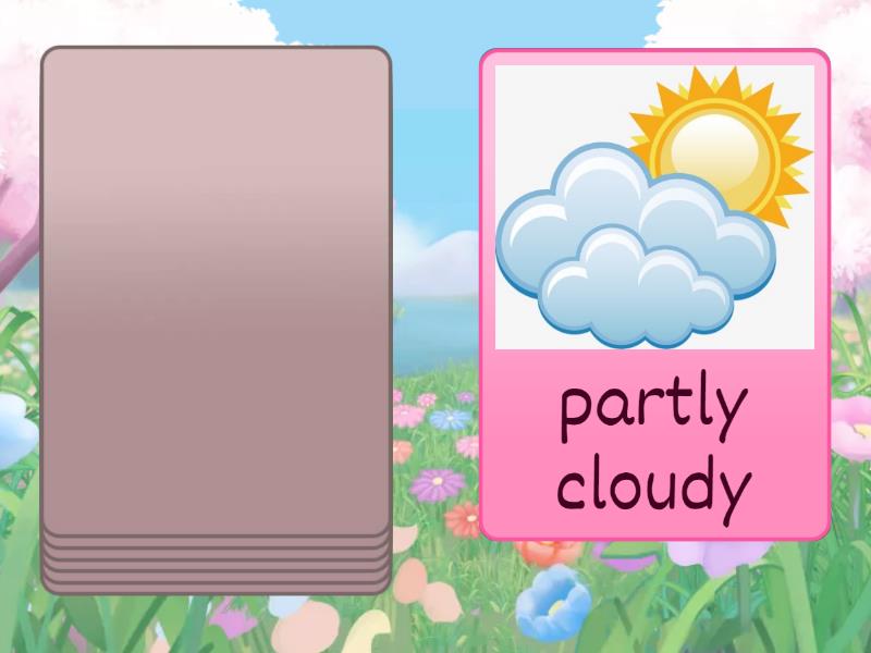 weather - Speaking cards