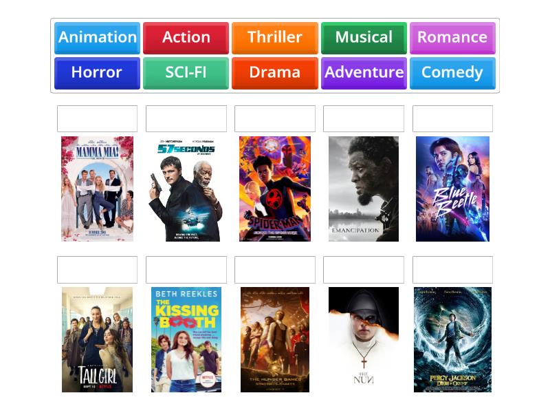 Movie genre - Match up