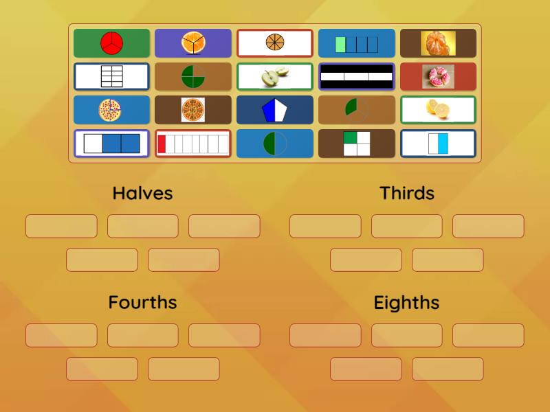 Fractions - Group sort