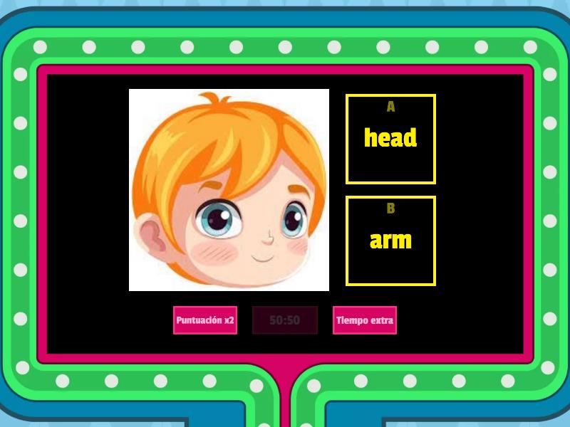 Parts of the body - Game show de TV