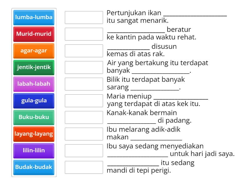 (1) KUIZ KATA GANDA PENUH - Match up