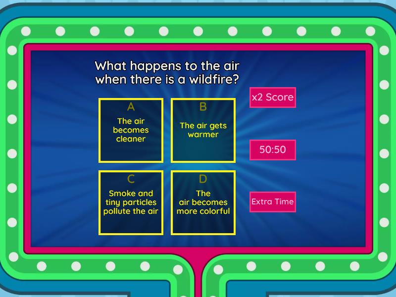 Air Pollution Quiz - Gameshow quiz