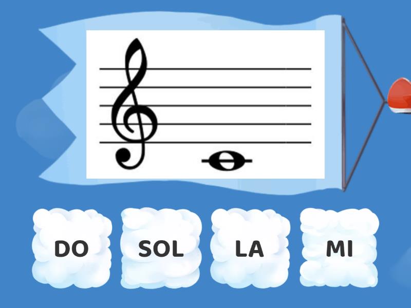 DO- MI- SOL- LA - Find the match