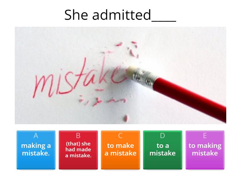 8B Grammar Reporting verbs gapfill - EF Upper Int - Quiz