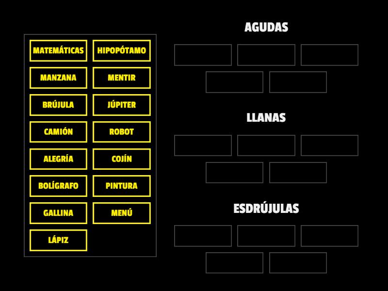 Nebrija_TIC - Group sort