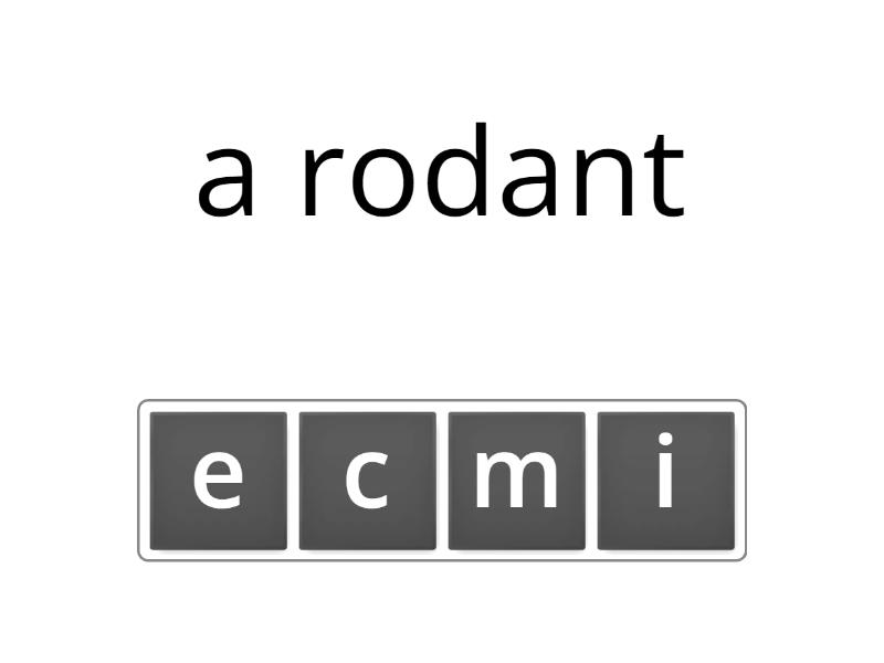 ICE and ACE Word Families - Anagrama