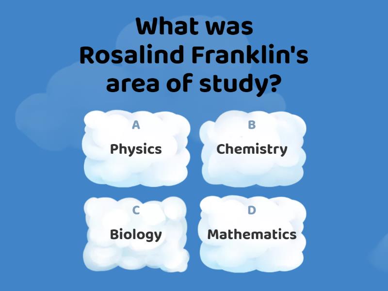 SM5 Rosalind Franklin biography - Test