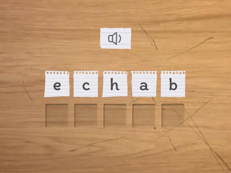 - Anagram