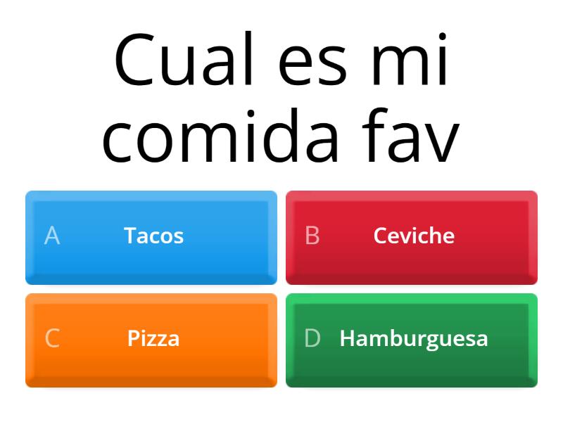 Que tanto me conoces - Quiz