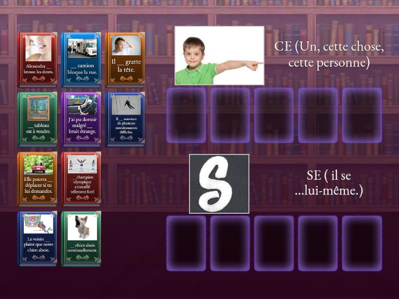 Ce ou se ? - Group sort