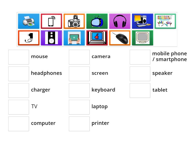 set 1 gg2 unit 3.1 technology - Match up