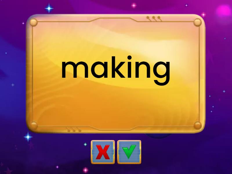 Open/Closed 2 Syllable Words - Flash cards