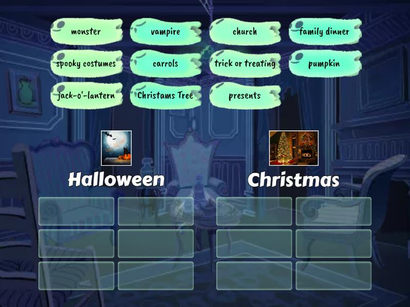 halloween 5 form - Group sort