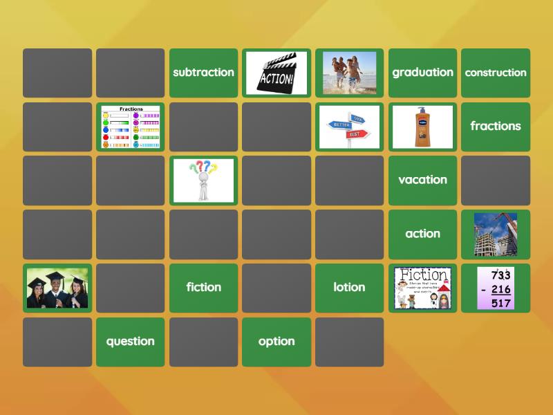 tion memory game - Parejas