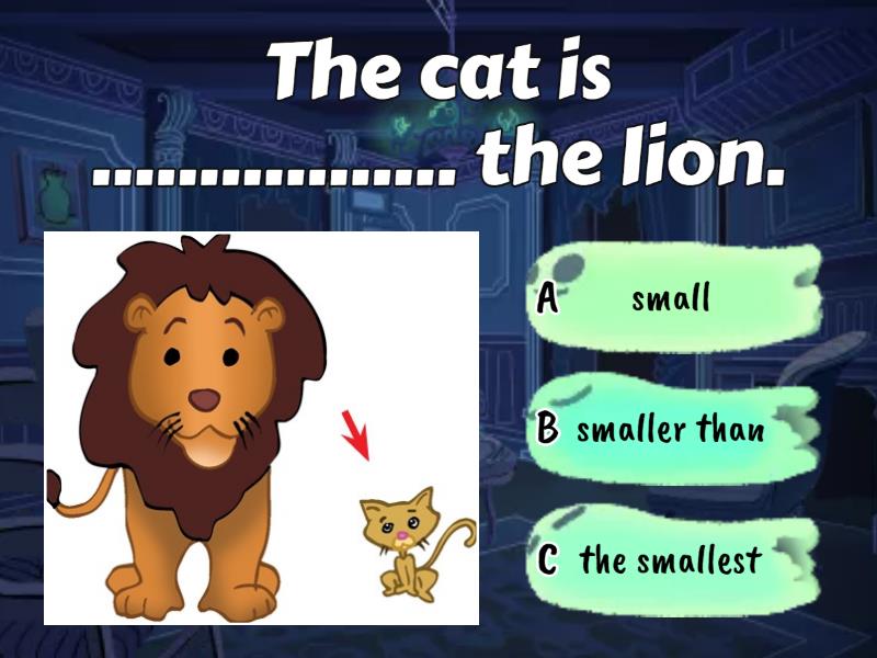 Comparative and Superlative (Short Adjectives) - Quiz