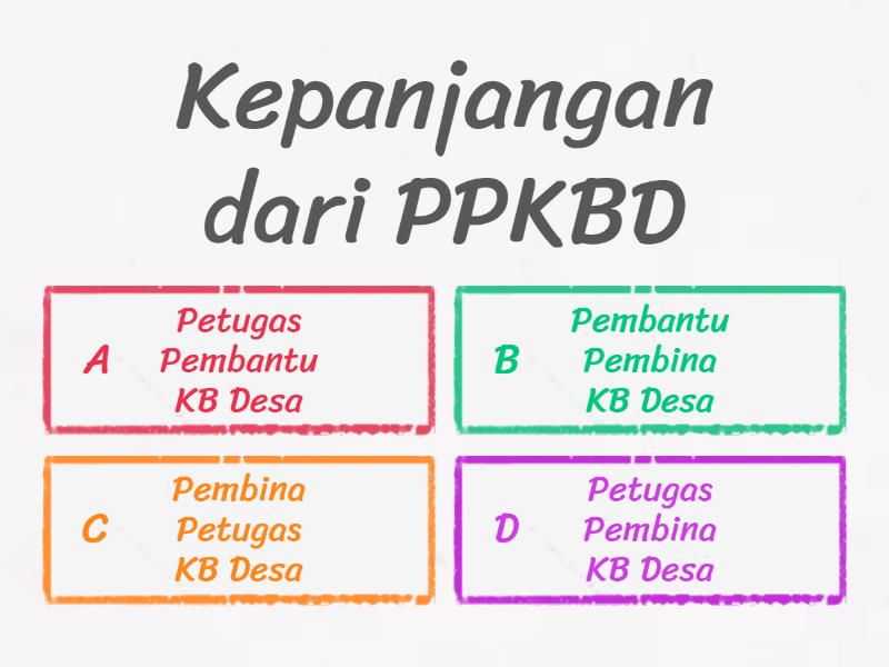 Kuis Agustusan Paguyuban PPKBD Kecamatan Bumijawa - Questionário