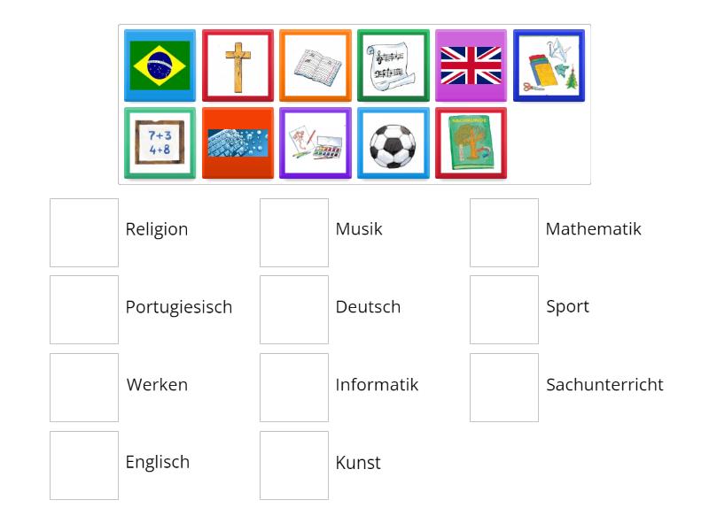 Die Deutschprofis A1 Lektion 8 Fächer in der Schule - Associação