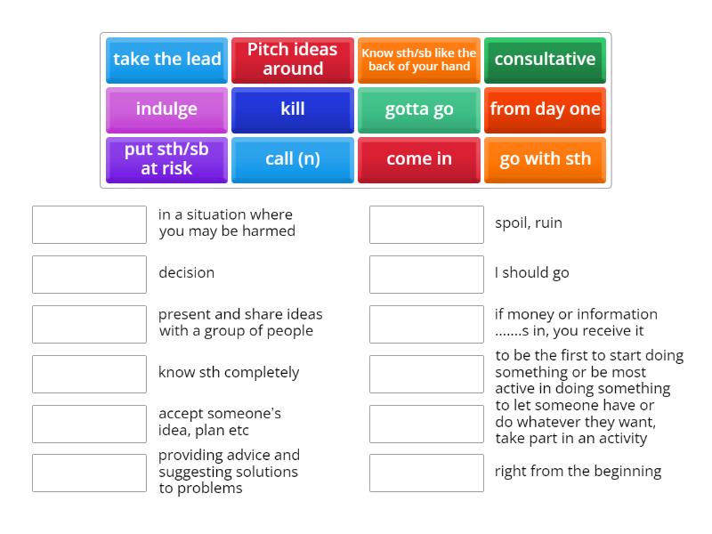 Build trust - Match up