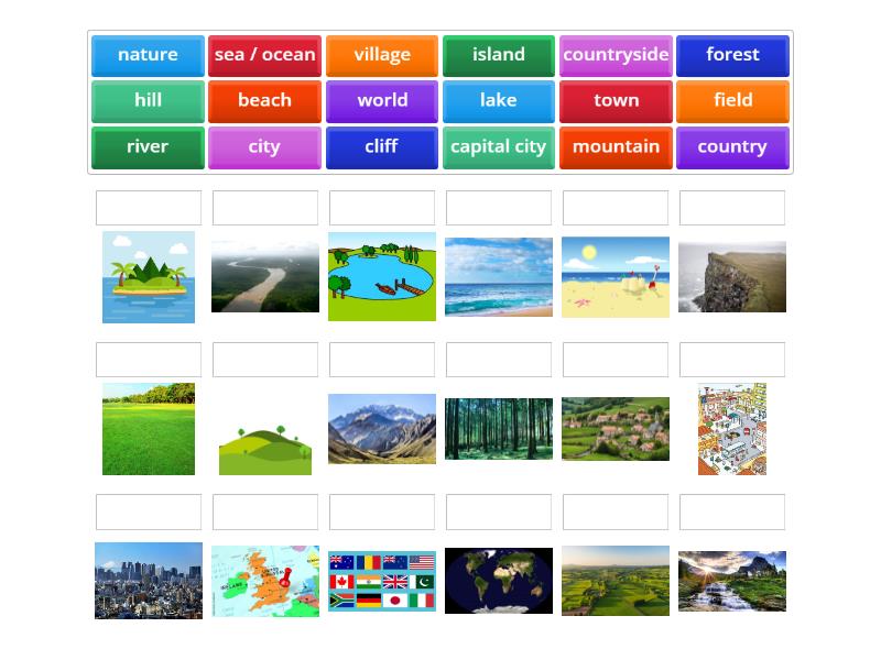 Geography - Match up