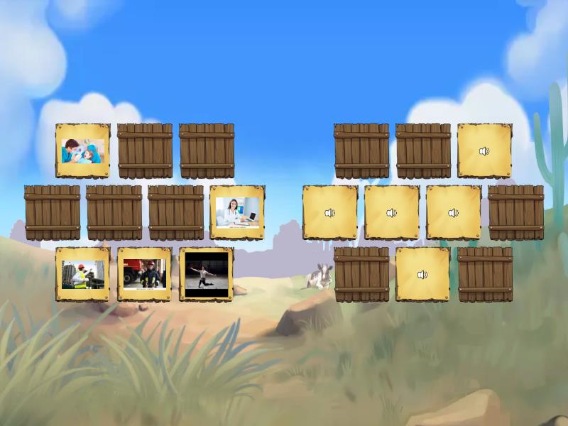 MEMORY PROFESSIONS - Matching pairs